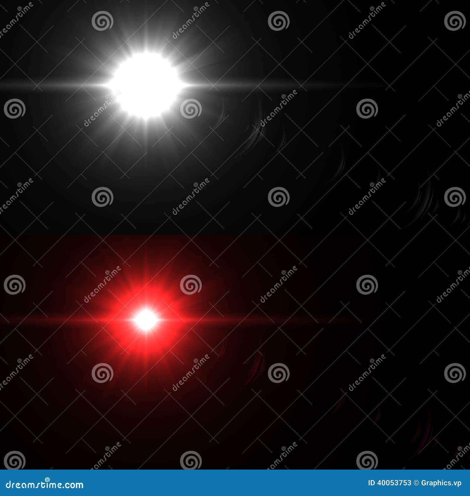 Optical Flares Red