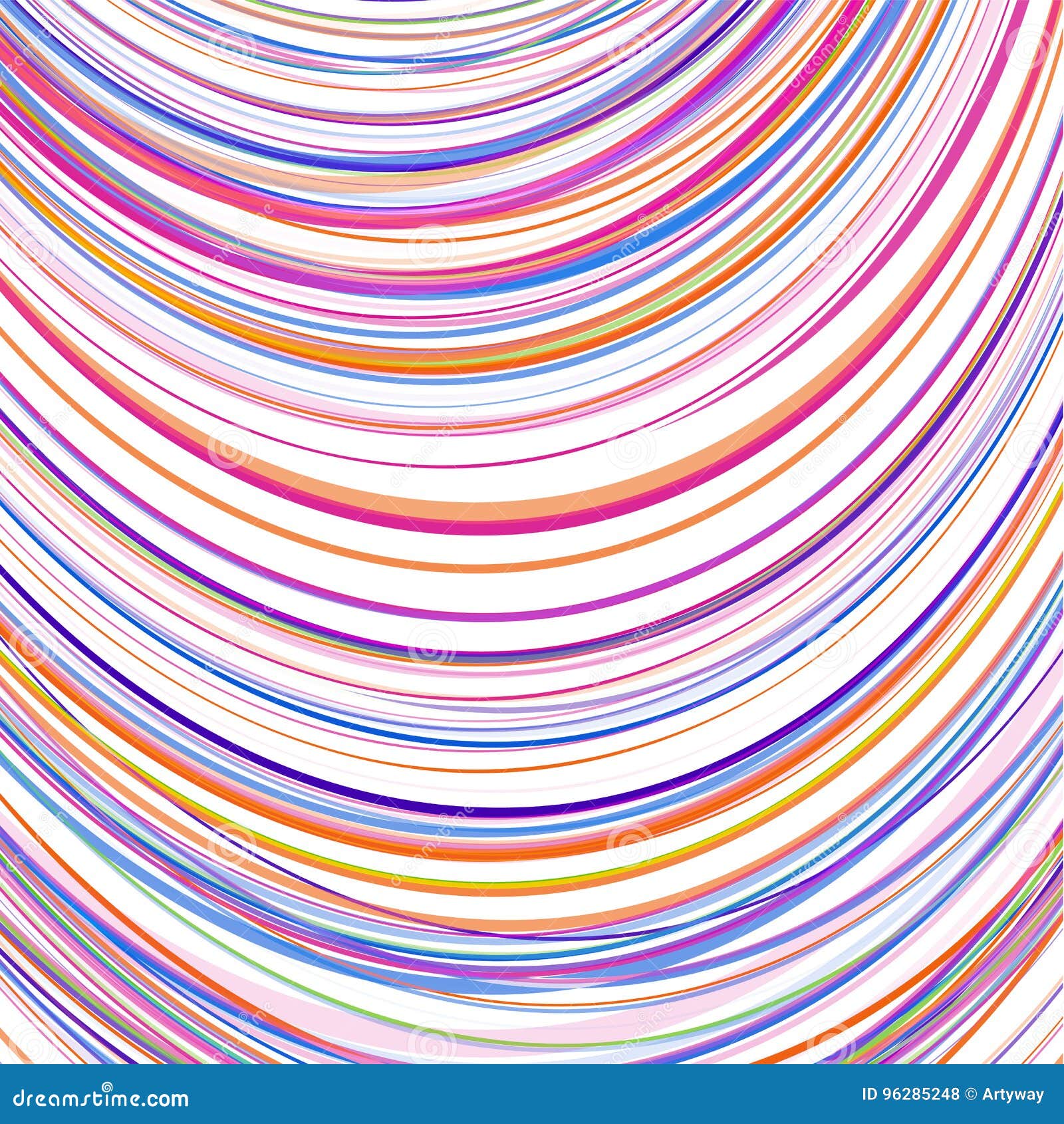 Amazing Linear Thread, Abstract Vector Black Background Template ...