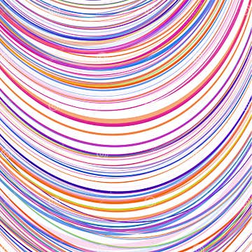 Amazing Linear Thread, Abstract White Vector Background Template ...