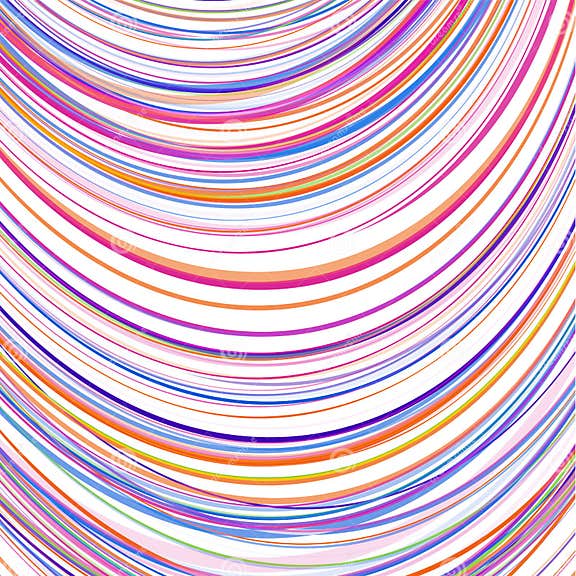 Amazing Linear Thread, Abstract White Vector Background Template ...