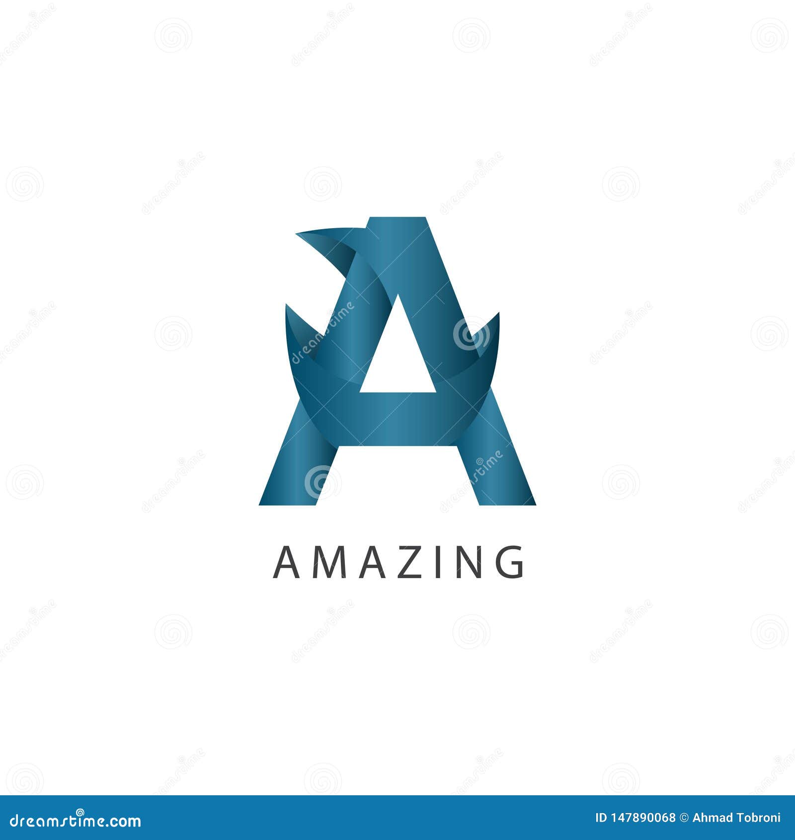 Amazing Logo Vector Template Design Illustration Stock Illustration ...