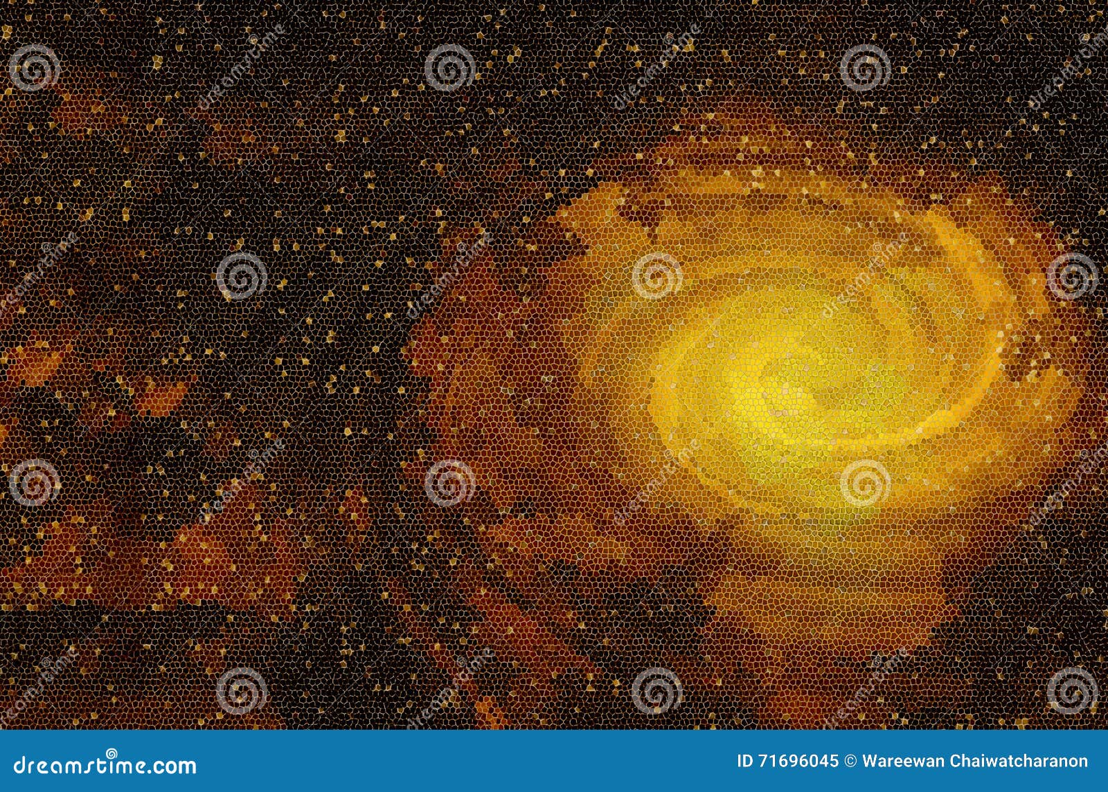 Amazing Mistry Dark Orange Brown Network Dimension Abstract Modern ...