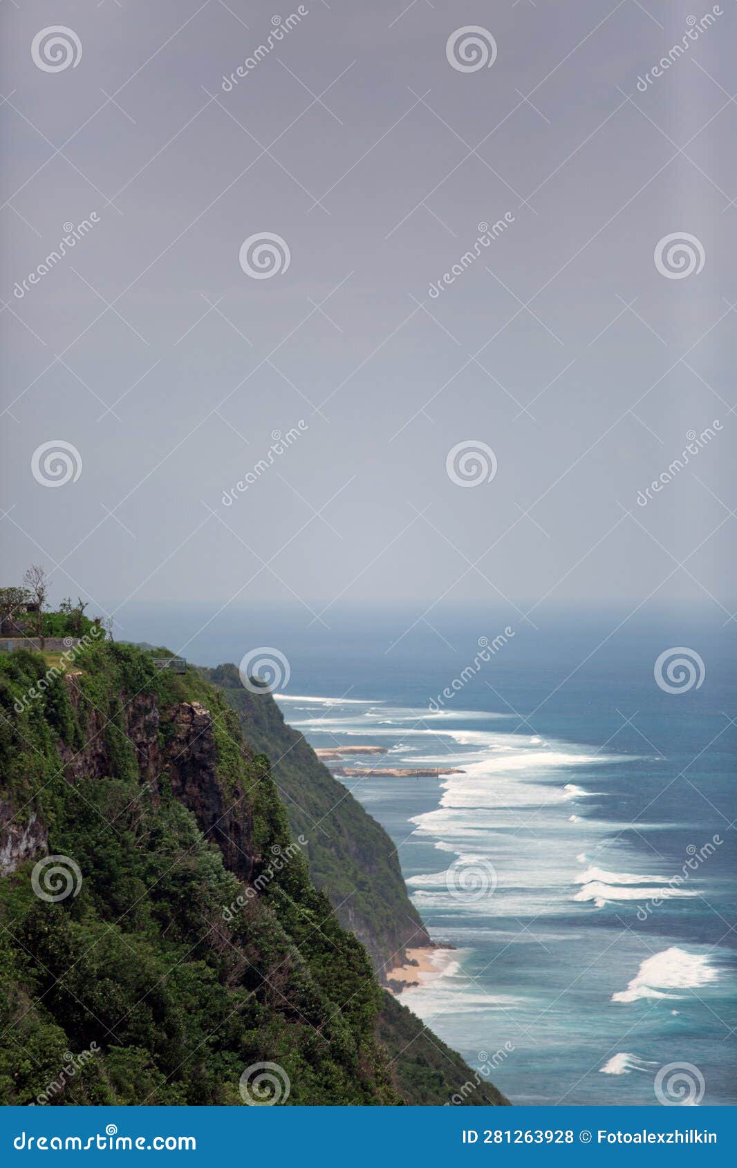 Amazing Ocean View from Above Stock Photo - Image of coast, beach ...