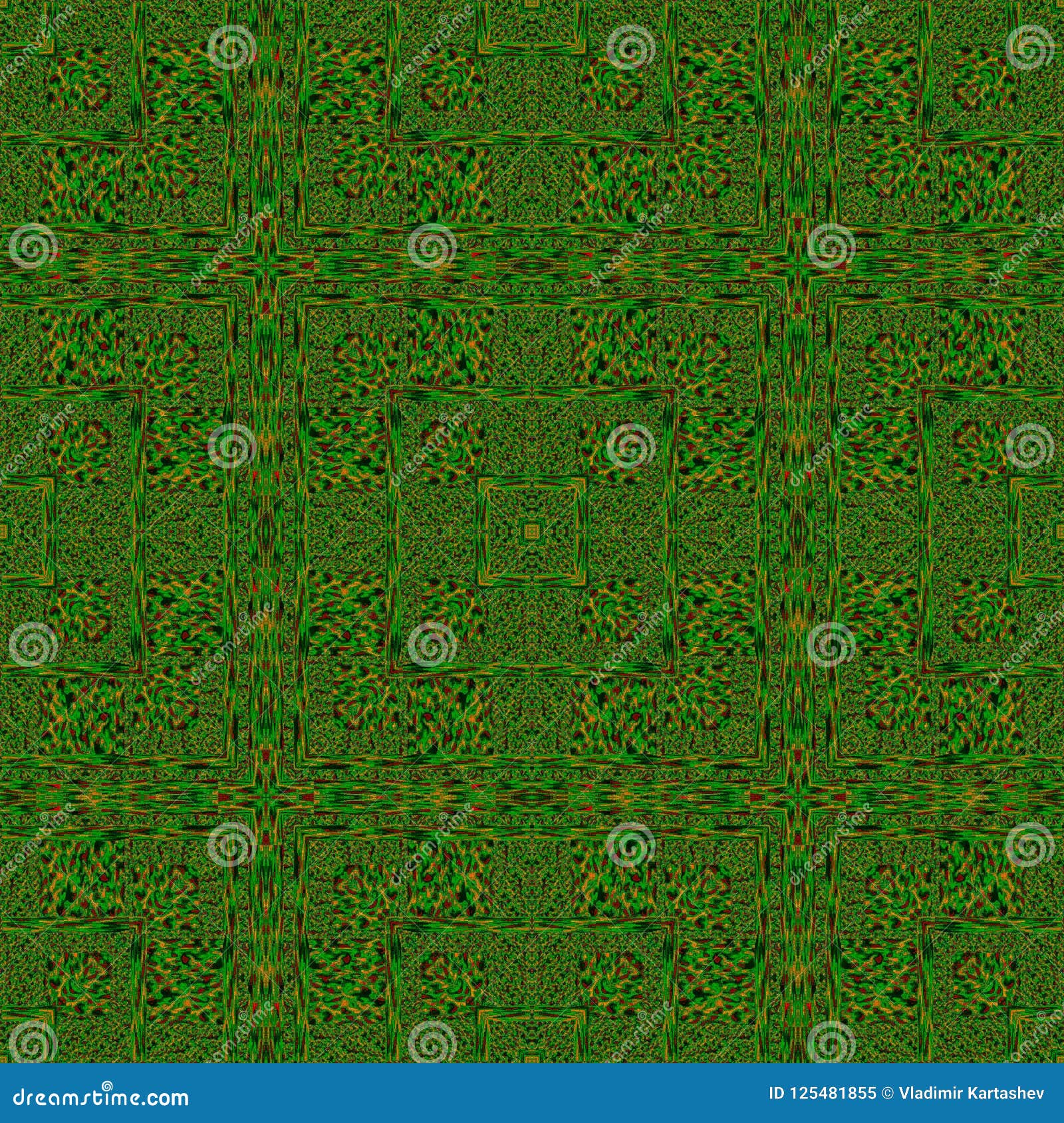 An Amazing Pattern, Two Patterns in One, for Decoration. Stock ...