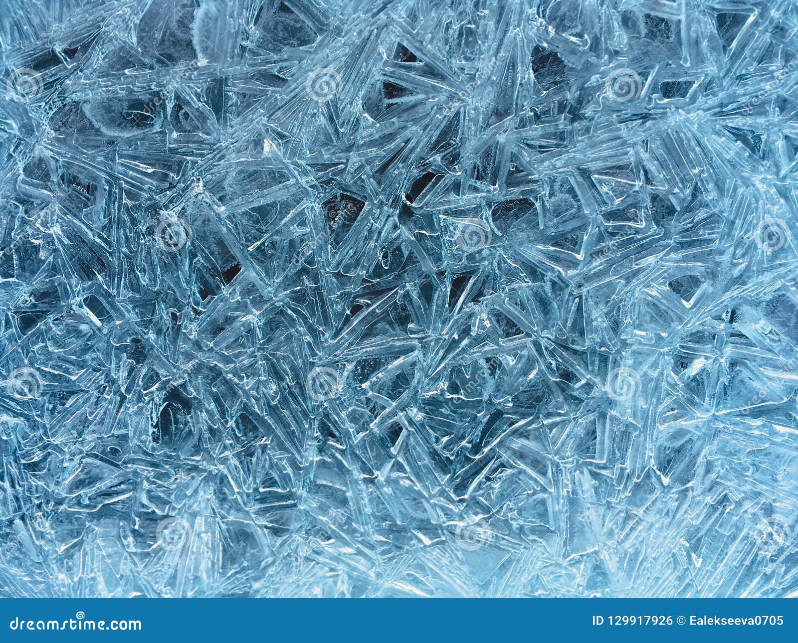 Amazing patterns on ice stock photo. Image of blue, design - 129917926