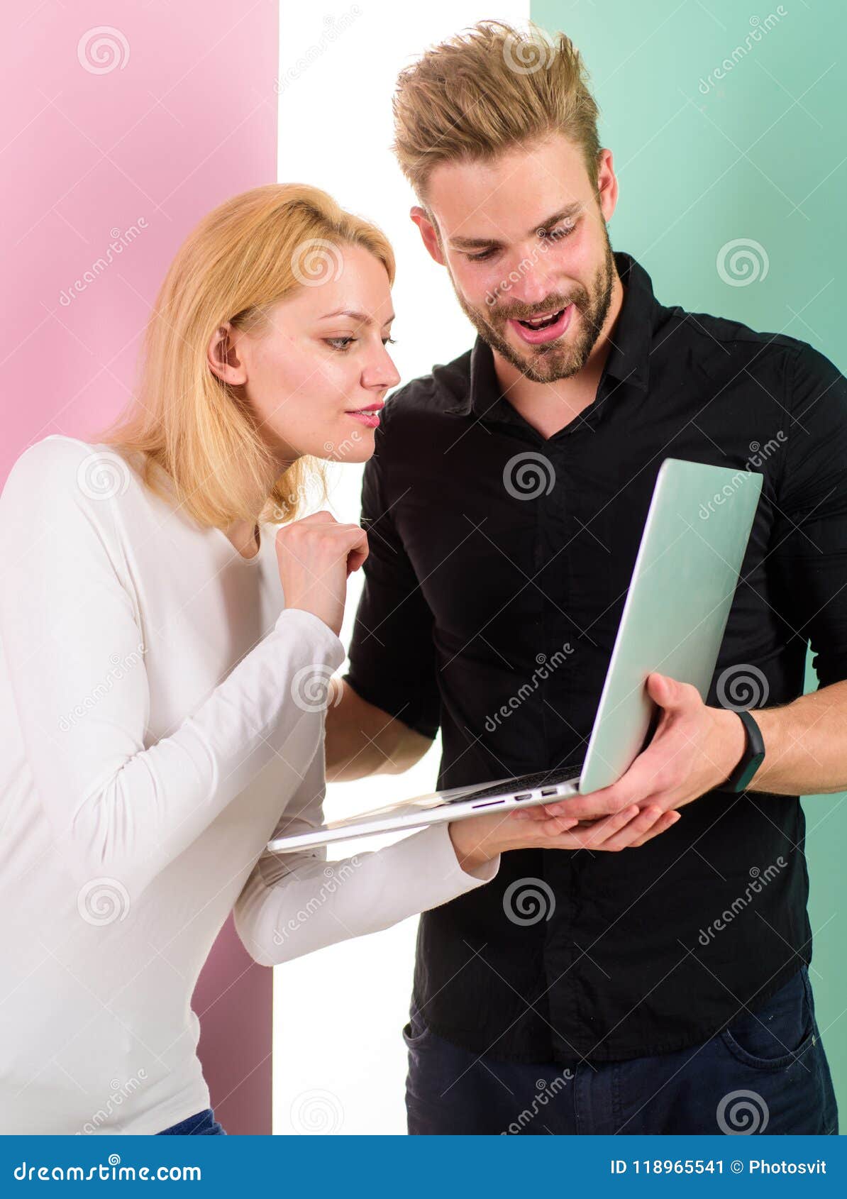 Amazing Project. Client and Designer Discussing Project. Design and ...