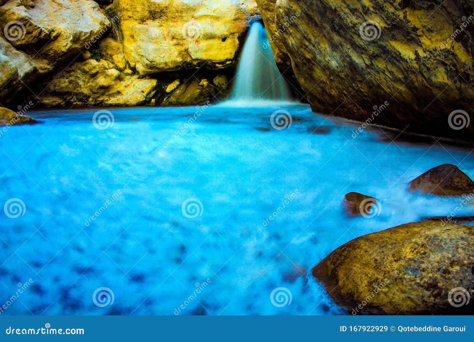 Amazing river in algeria stock image. Image of nice - 167922929