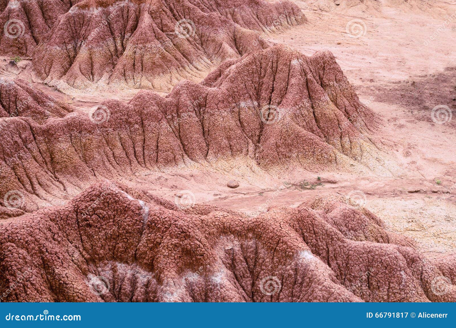 Amazing Sandstone Terrain of a Desert Stock Image - Image of nature ...