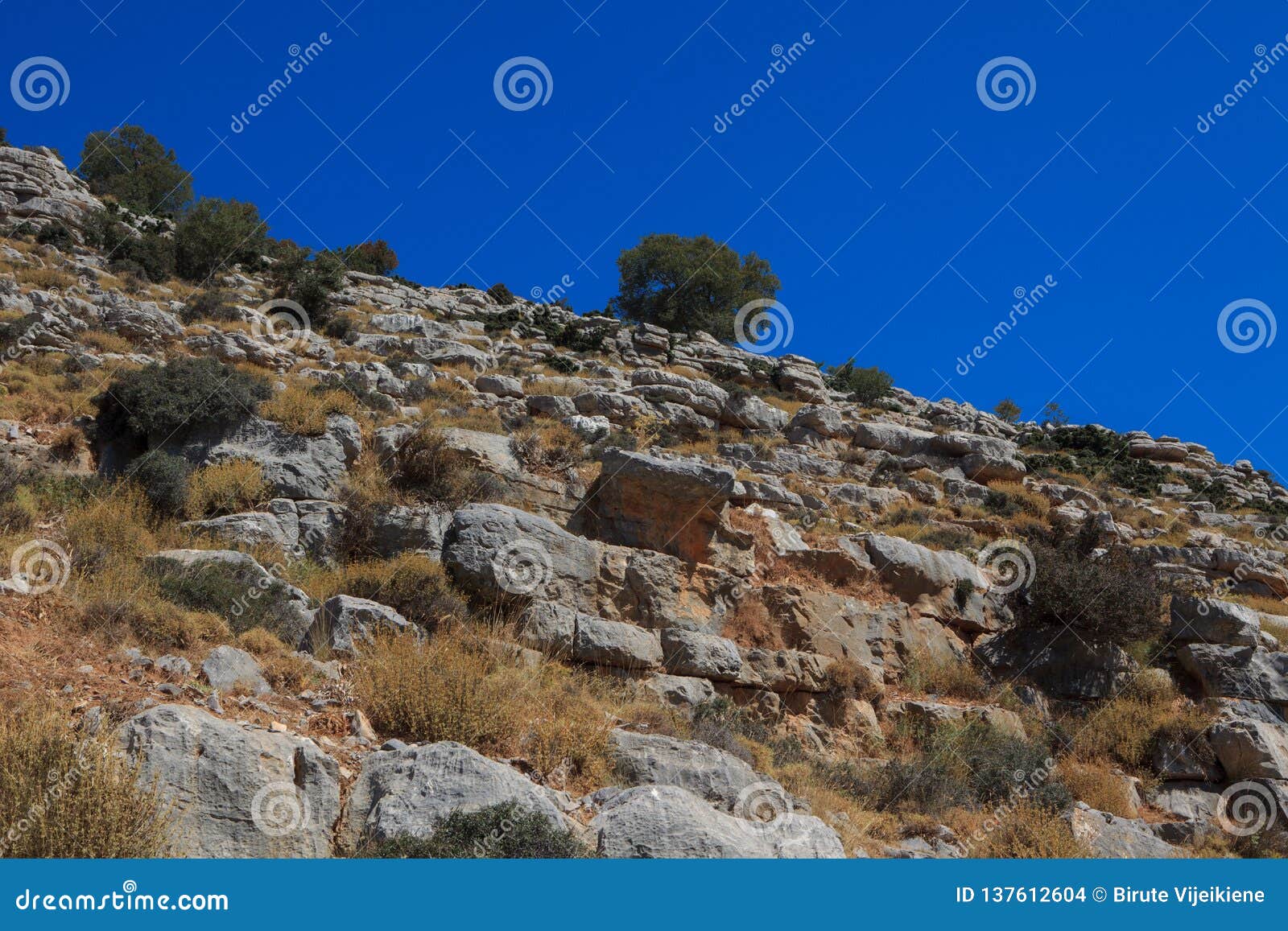 Amazing Scenery of Crete Island in Greece Stock Photo - Image of ...