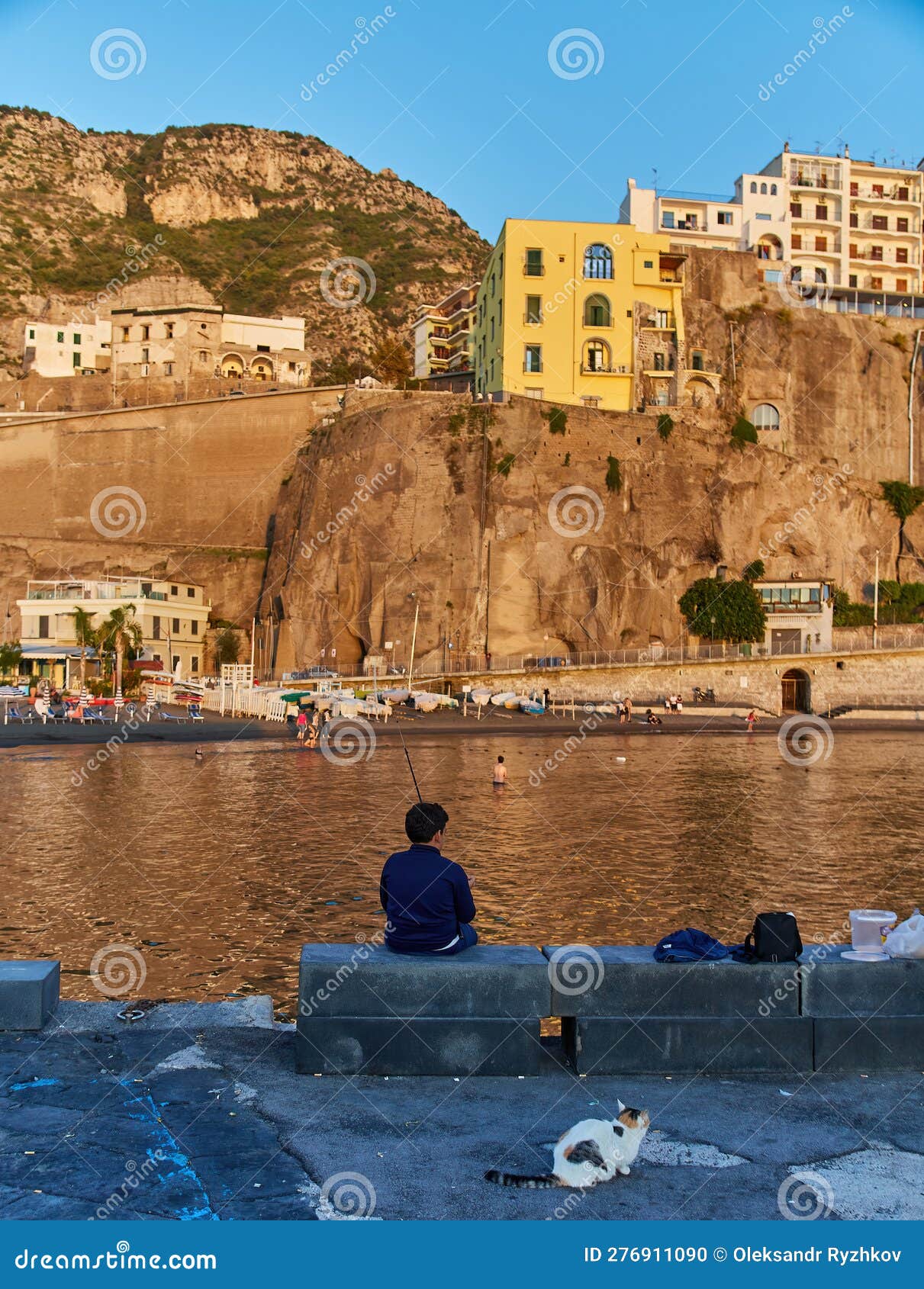 The Amazing Sea of Italy in the Meta Editorial Image - Image of ...