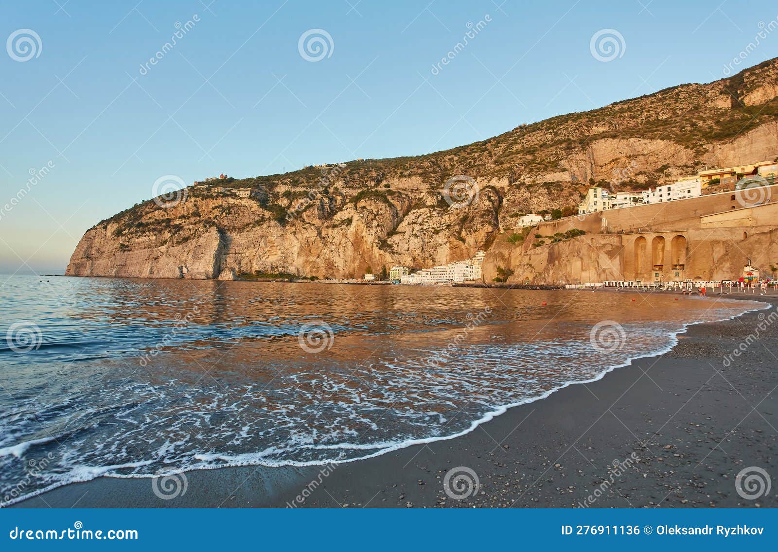 The Amazing Sea of Italy in the Meta Stock Photo - Image of meta ...