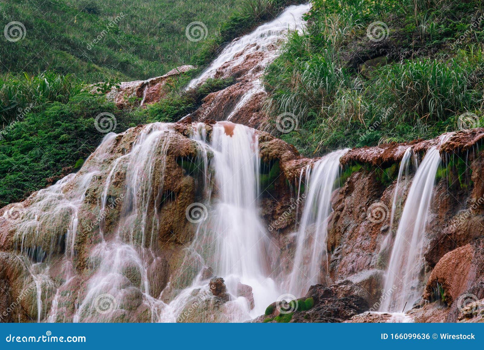 Amazing Shot of a Powerful Waterfall in the Forest - Great for a ...