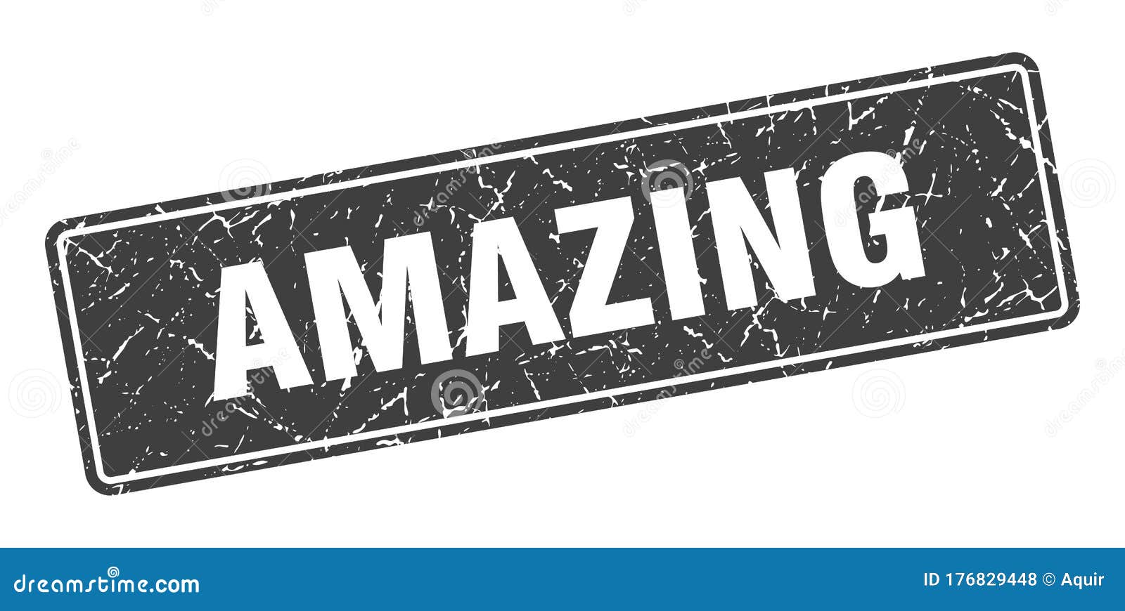 Amazing Sign. Amazing Grunge Stamp Stock Vector - Illustration of ...