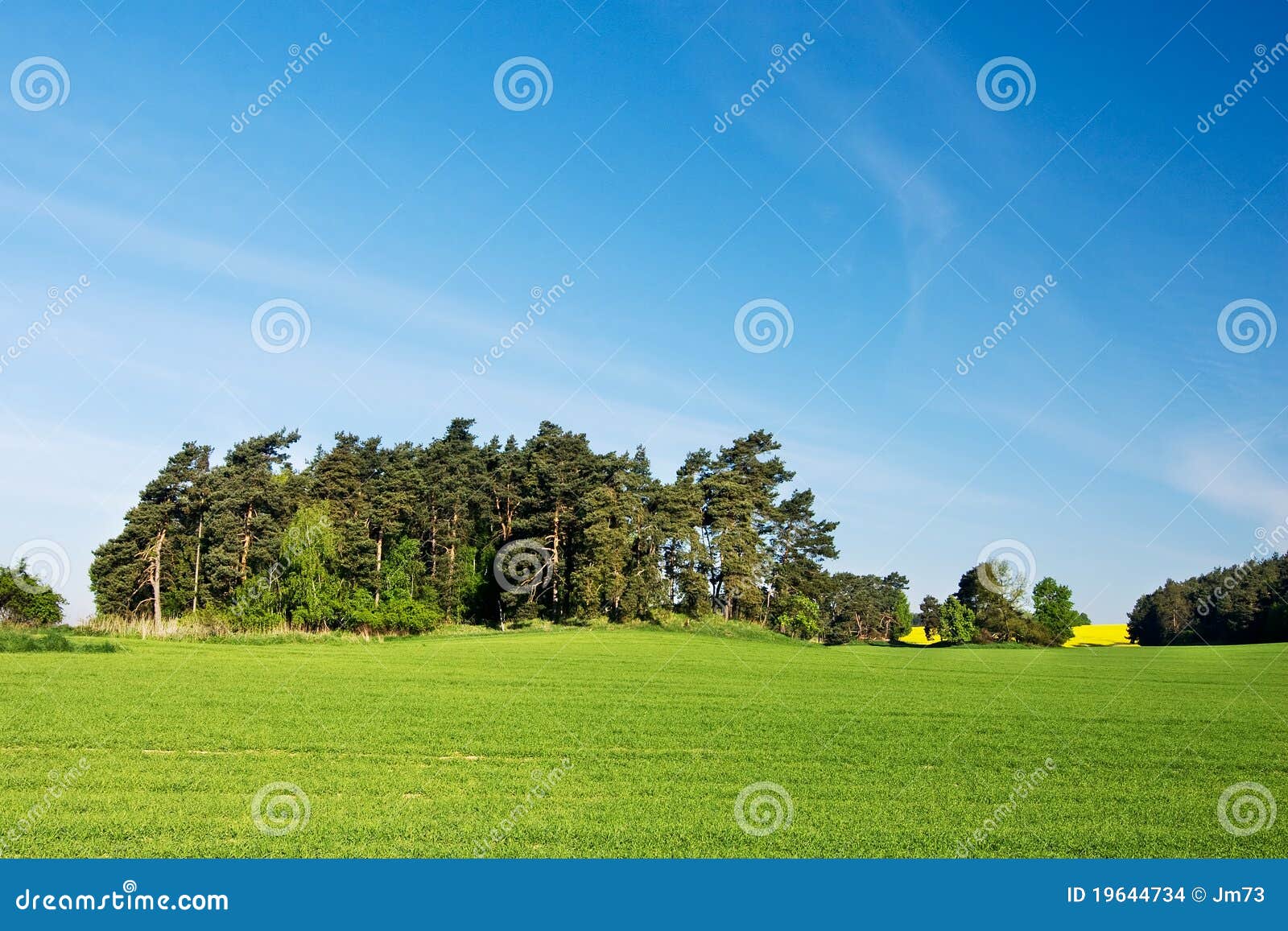 Amazing spring countryside stock photo. Image of farmland - 19644734