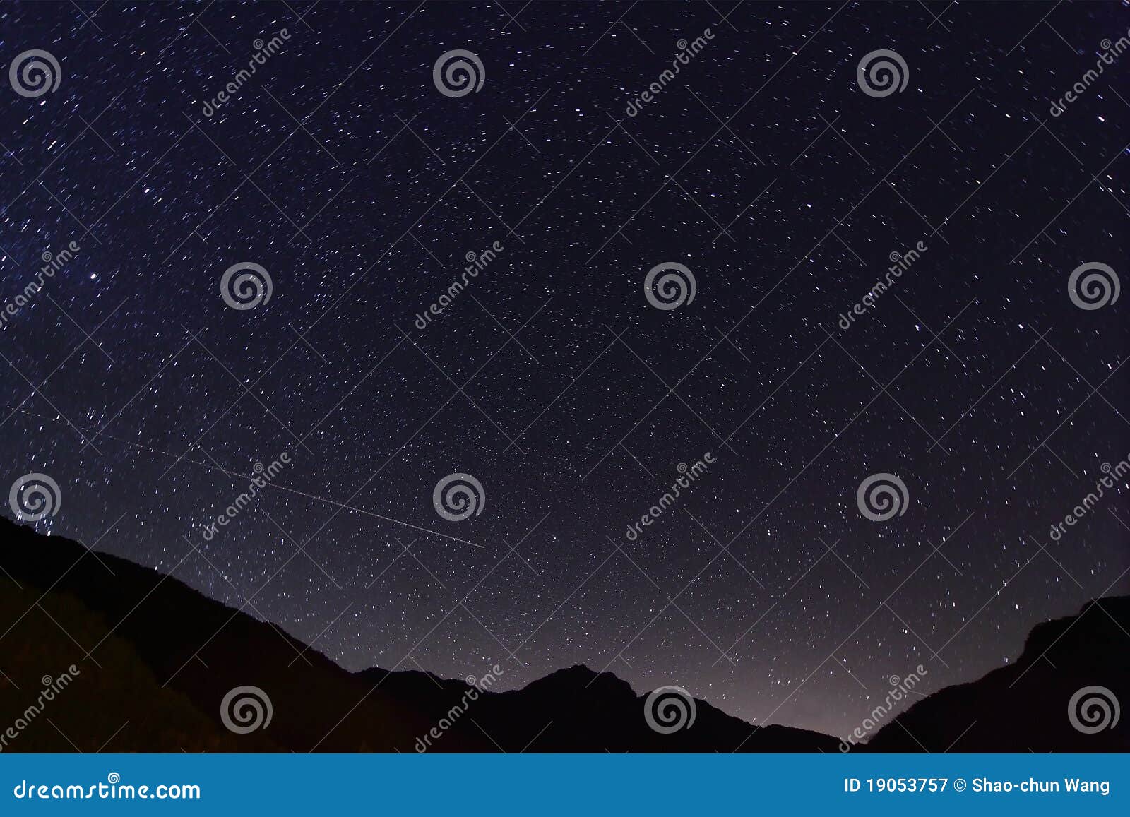 Amazing Star Night stock image. Image of galaxy, background - 19053757