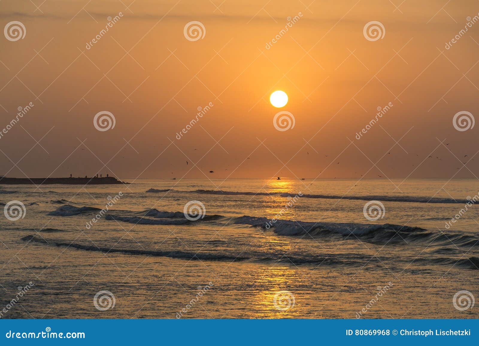 Amazing Sunset Red Waves at Beach Salalah Oman 7 Stock Photo - Image of ...