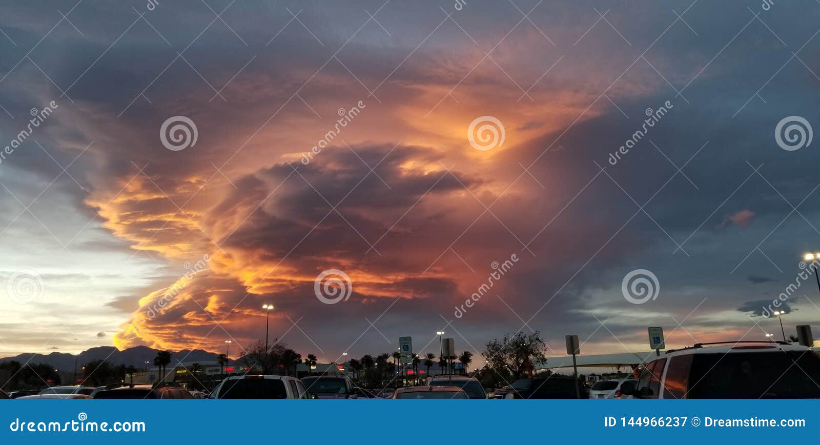 Amazing Sunset View on the Westside Editorial Photography - Image of ...