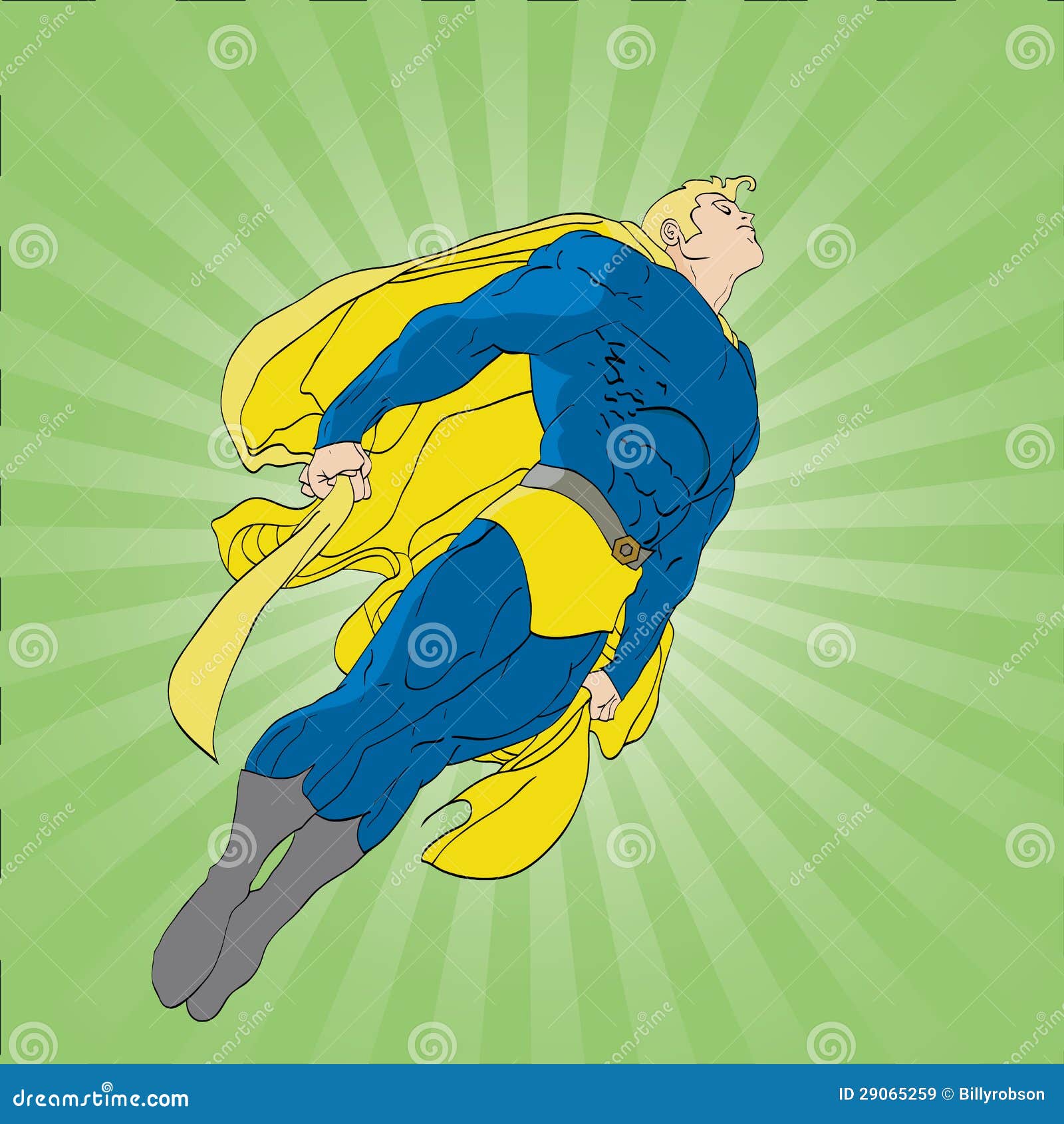 Amazing Superhero stock vector. Illustration of cartoon - 29065259