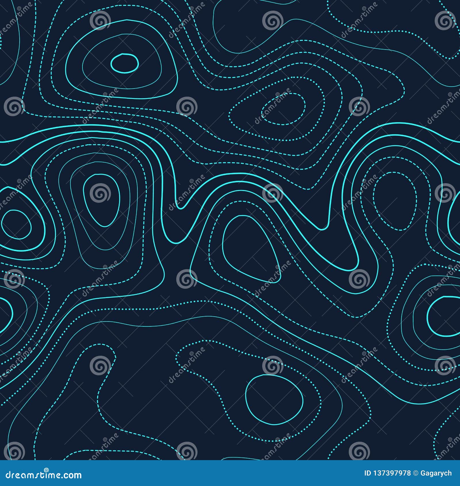 Amazing topography. stock vector. Illustration of amazing - 137397978