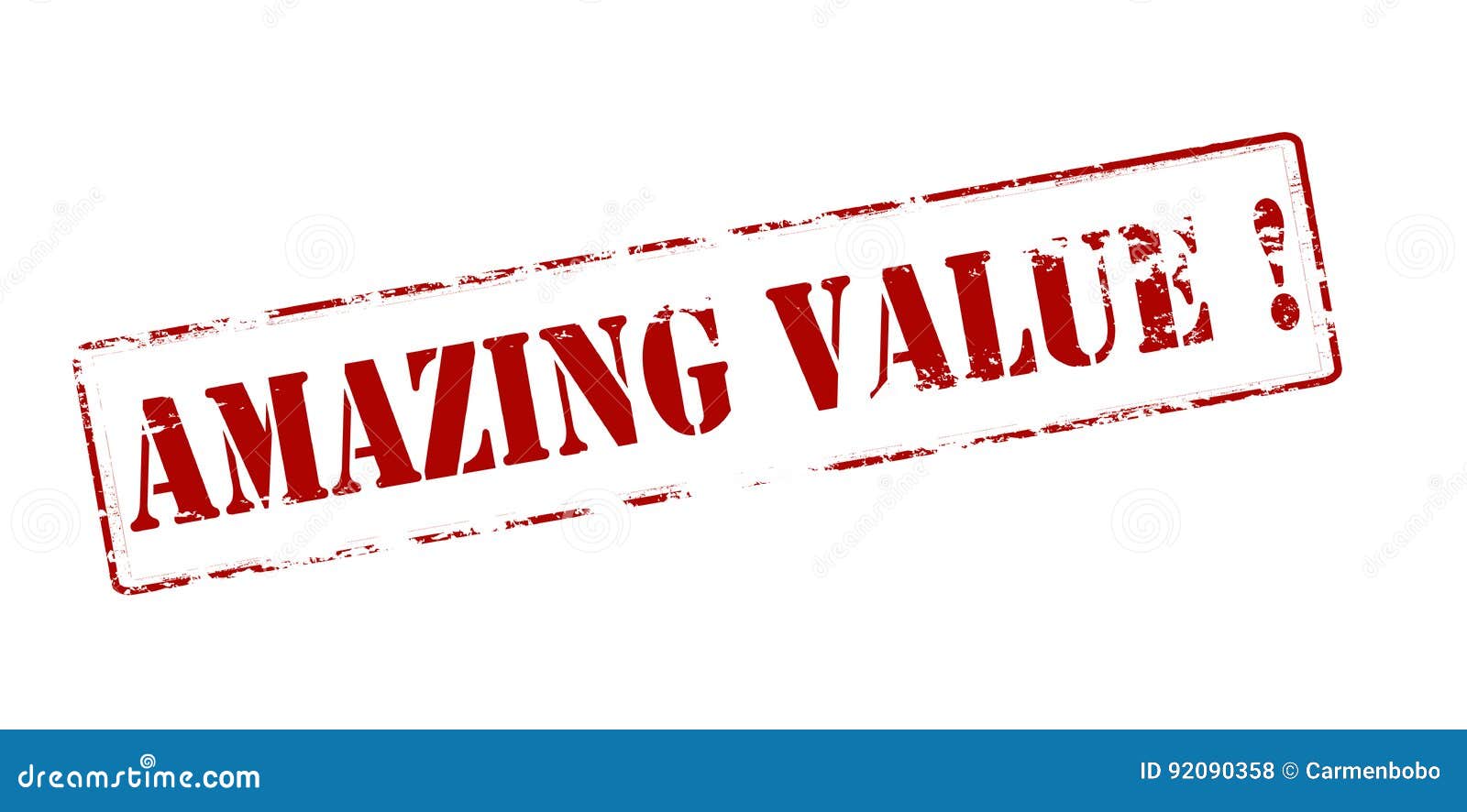 Amazing value stock illustration. Illustration of cost - 92090358