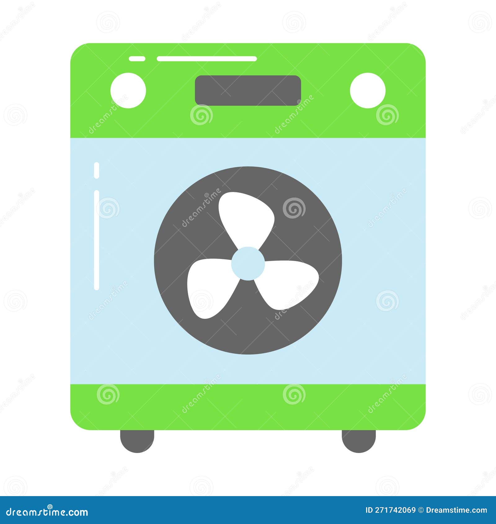 An Amazing Vector Design of Air Chiller, Easy To Use Icon Stock Vector ...