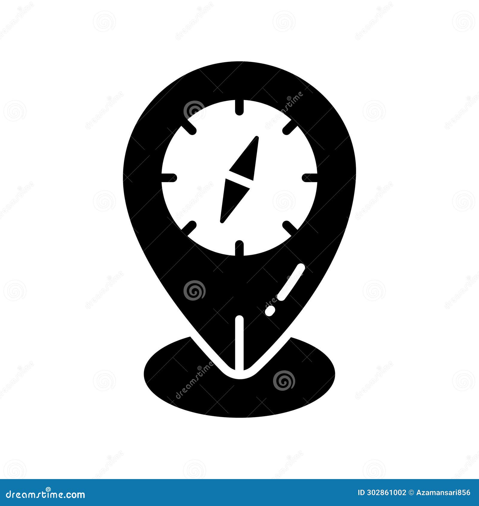 An Amazing Vector Design of Compass in Modern Style, Navigation Tool ...