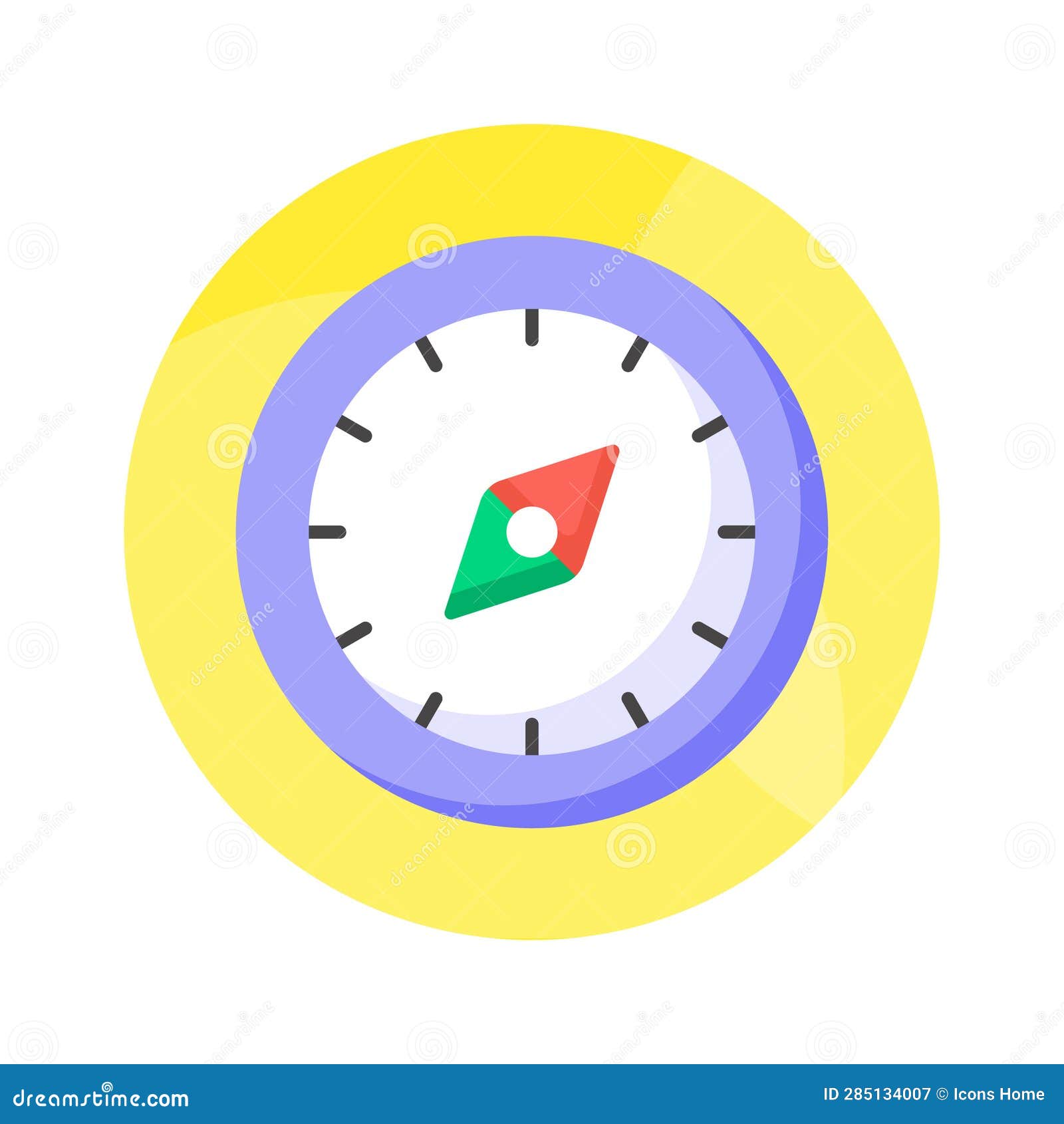 An Amazing Vector Design of Compass in Modern Style, Navigation Tool ...