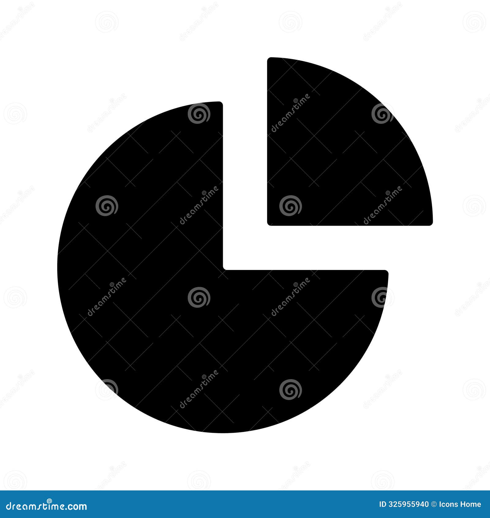 An Amazing Vector Design of Pie Chart, Concept Icon of Infographics in ...