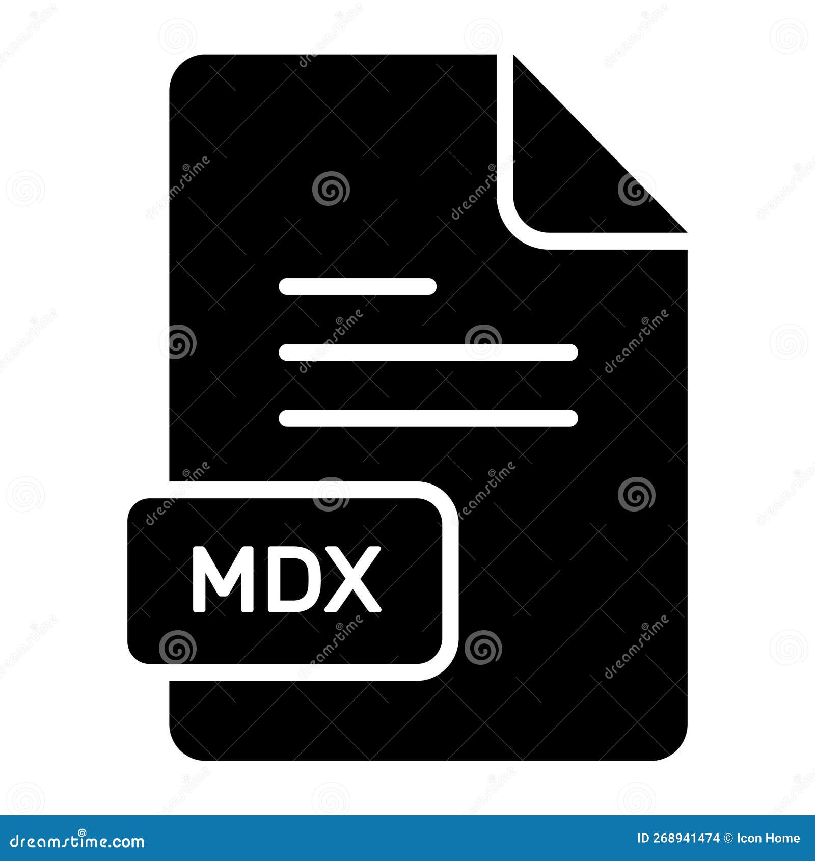 An Amazing Vector Icon of MDX File, Editable Design Stock Vector ... An Amazing Vector Icon of MDX File, Editable Design Stock Vector ...