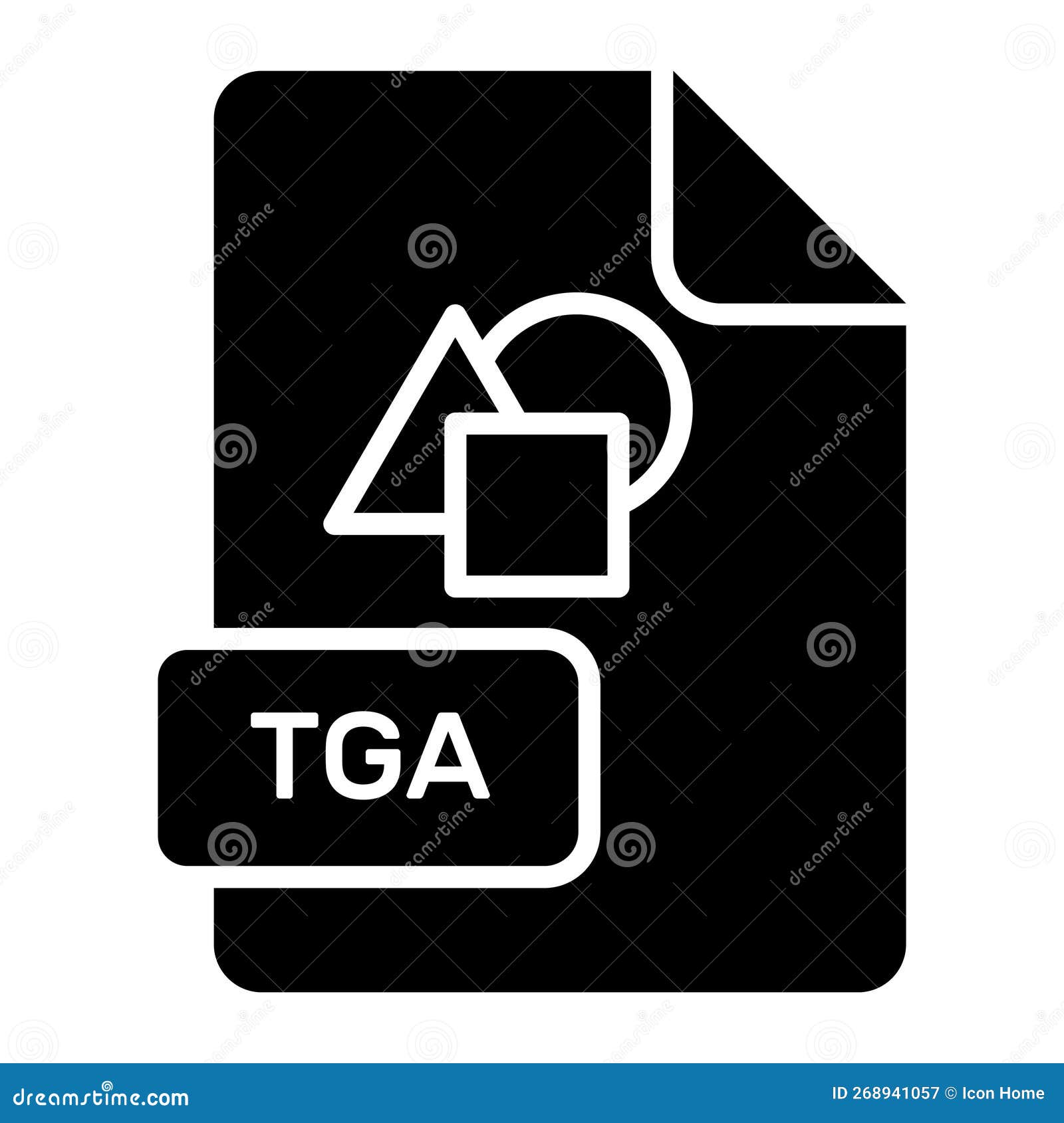 An Amazing Vector Icon of TGA File, Editable Design Stock Vector ...