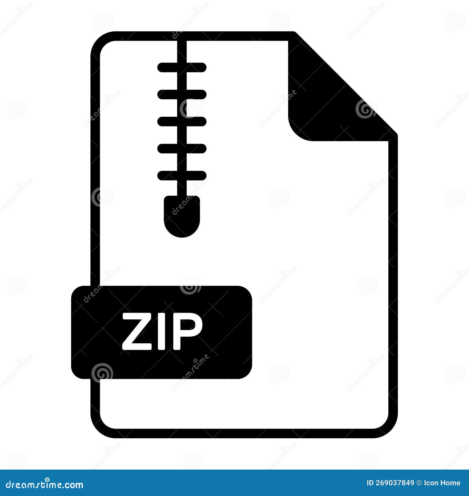 An Amazing Vector Icon of ZIP File, Editable Design Stock Vector ...