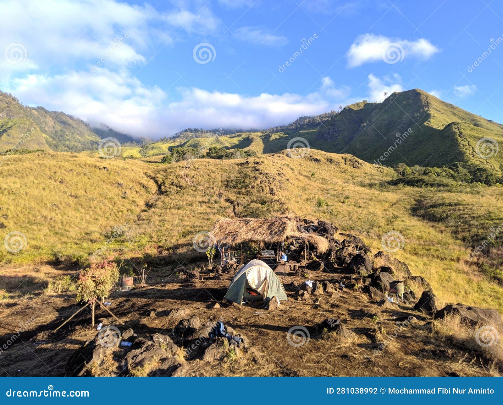 Amazing View Arjuno Mountain Indonesia Stock Photo - Image of view ...