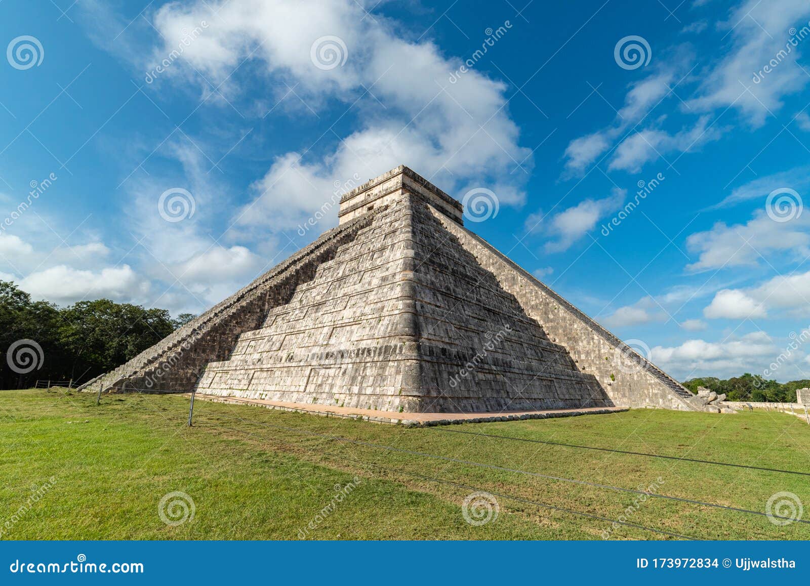 View At The Mayan Stela In Ancient Maya Archaeological Site In Quirigua ...