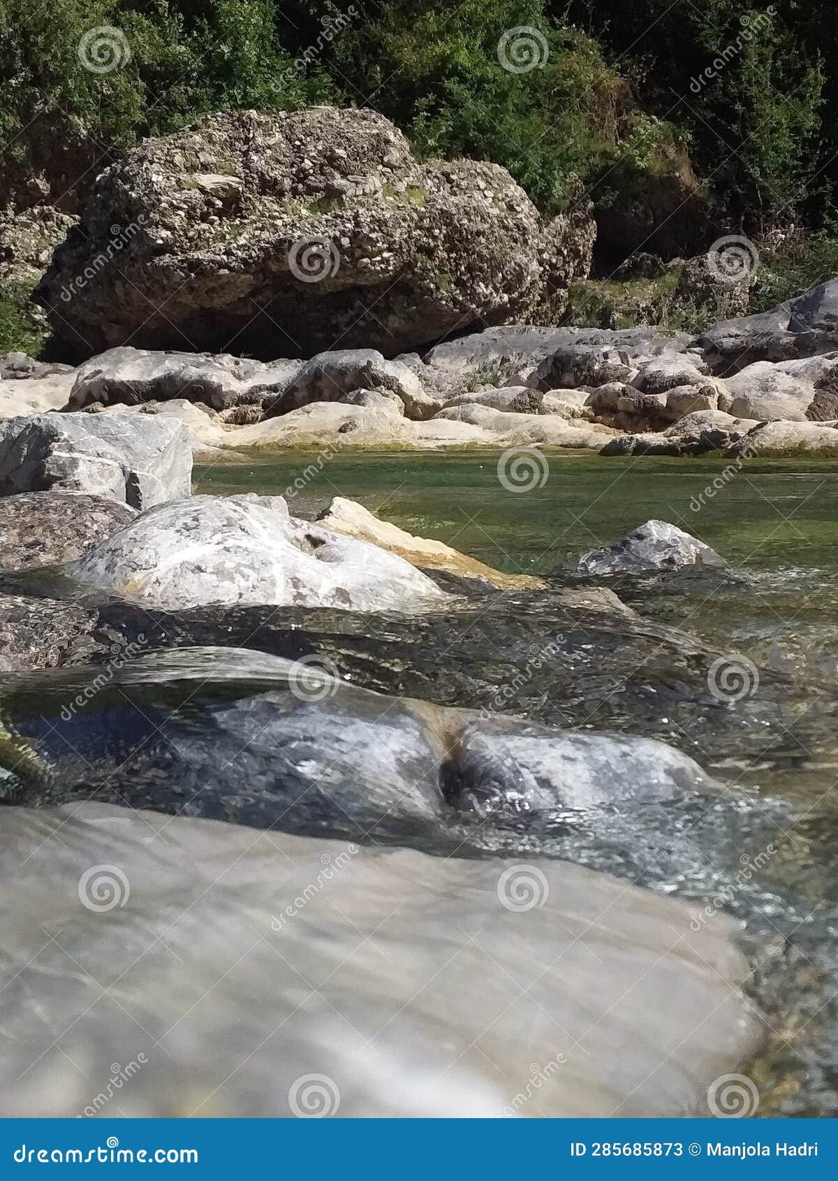 Amazing View of Kiri River in Prekal Albania Stock Image - Image of ...