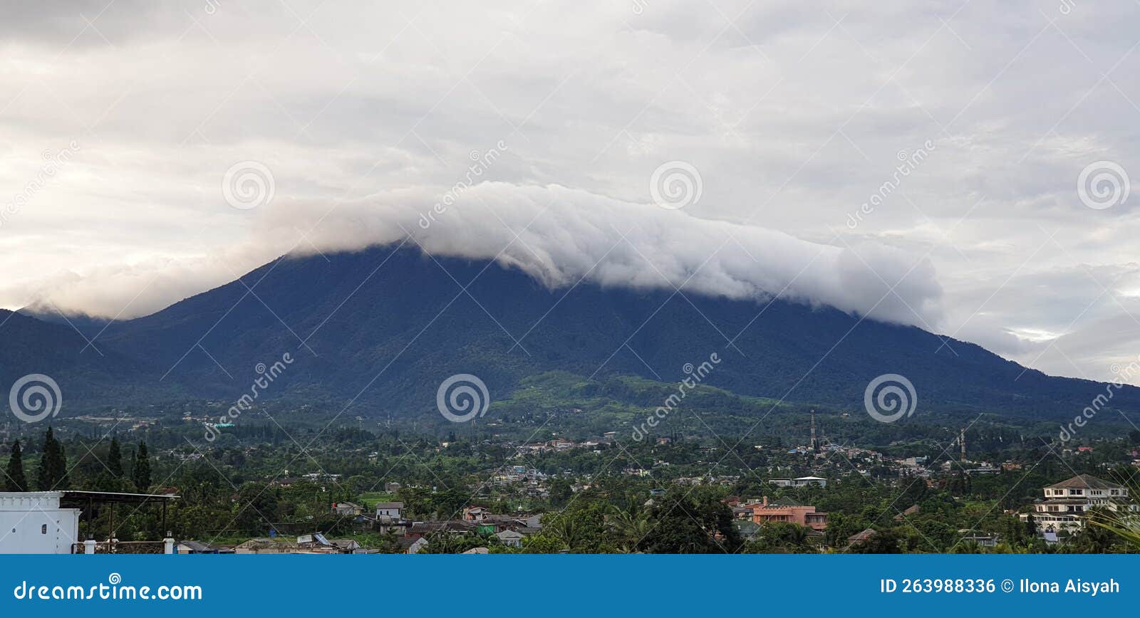Amazing View Pangrango Mountain West Java Bogor Stock Photo - Image of ...