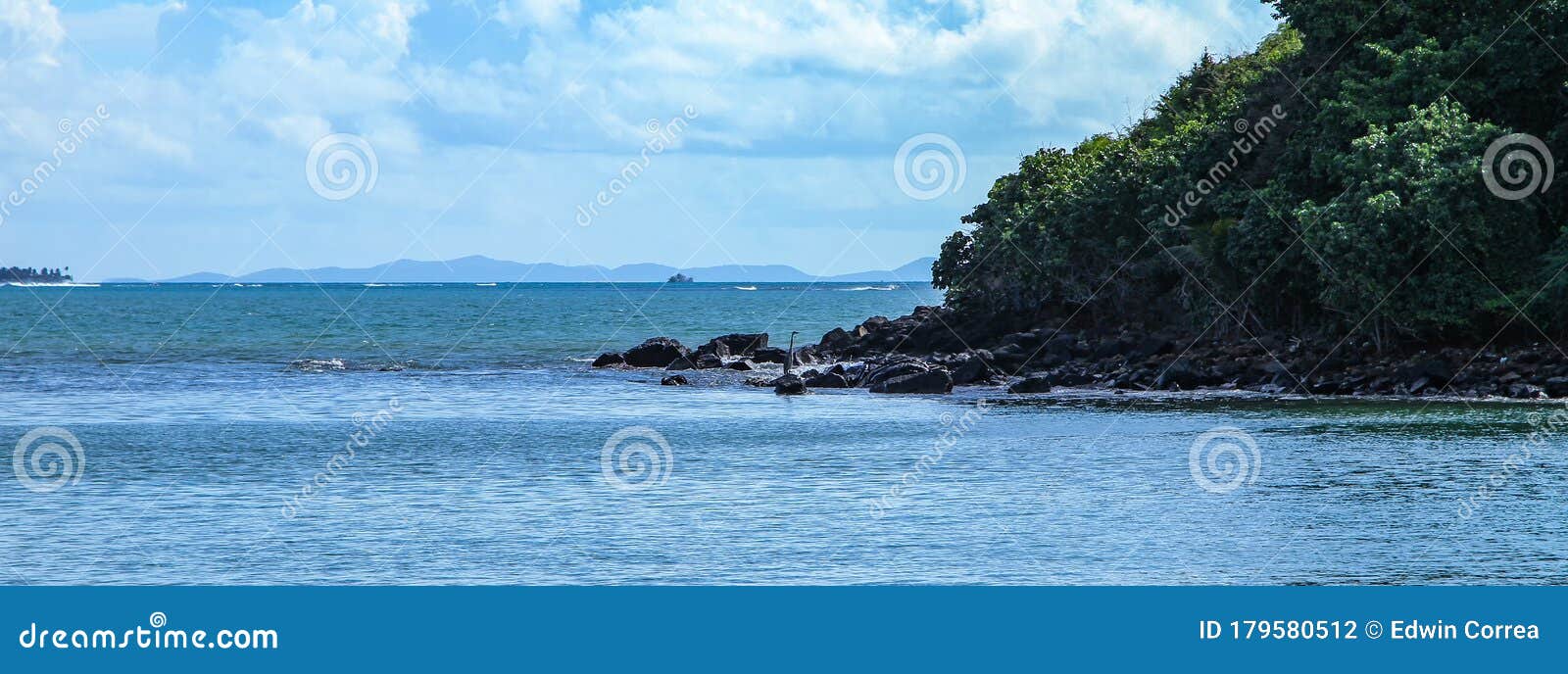 Amazing View of Puerto Rico Coastline Stock Photo - Image of coastline ...