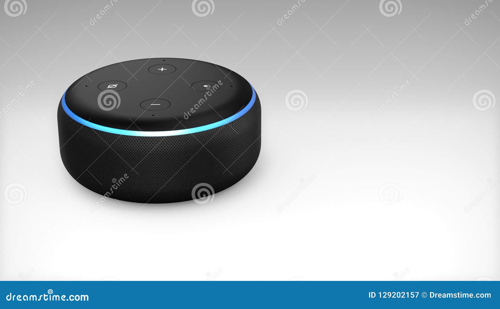 Amazon Alexa Echo Dot 3rd Generation Editorial Image | CartoonDealer ...