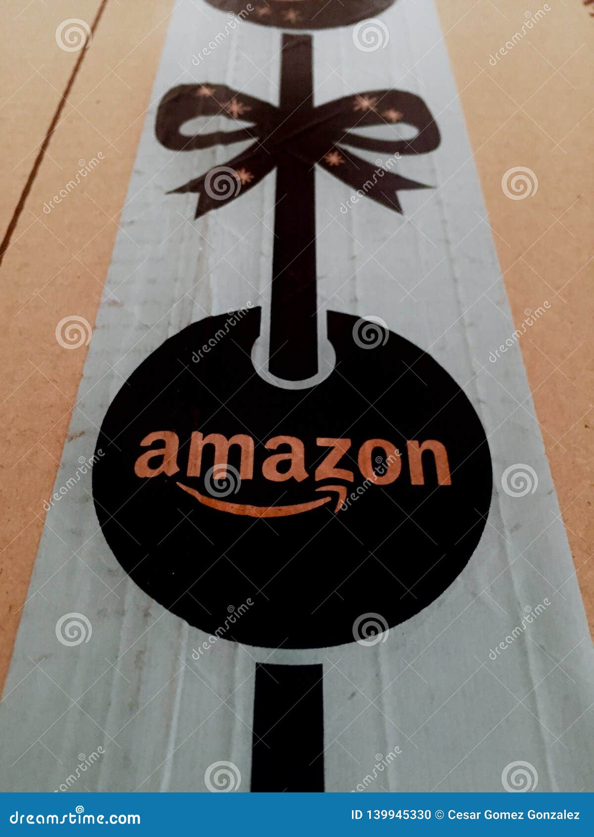 Amazon box editorial image. Image of shipping, amazon - 139945330