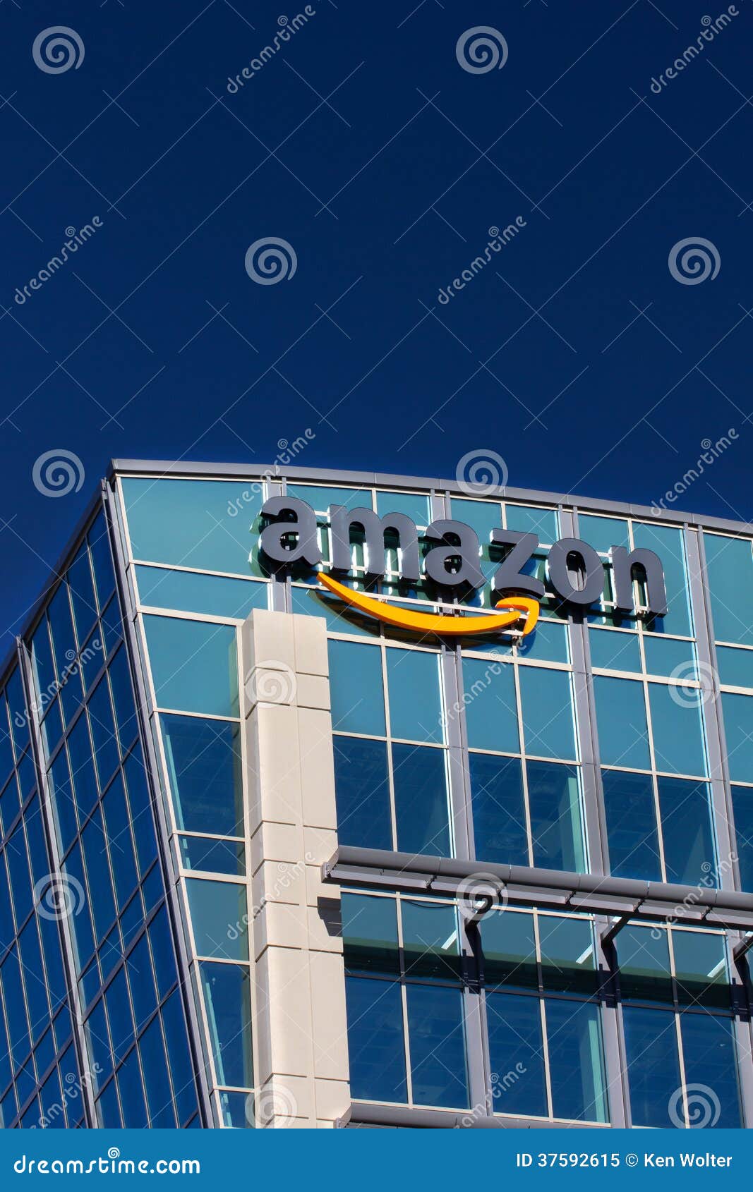 Amazon Building editorial image. Image of cyber, online - 37592615