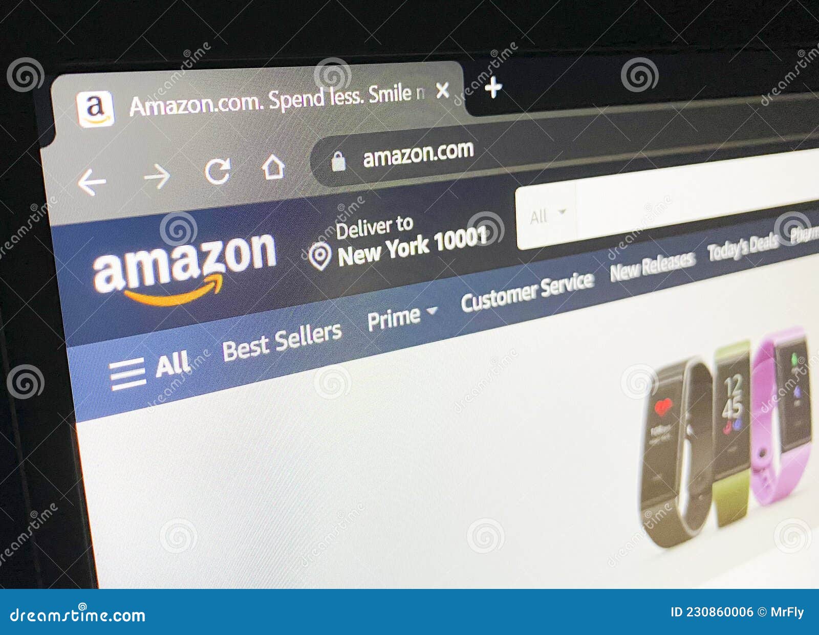 Amazon.com Web Page in Web Browser Editorial Photo - Image of site ...