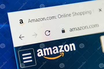 Amazon.com Web Site. Selective Focus. Editorial Image - Image of loaded ...