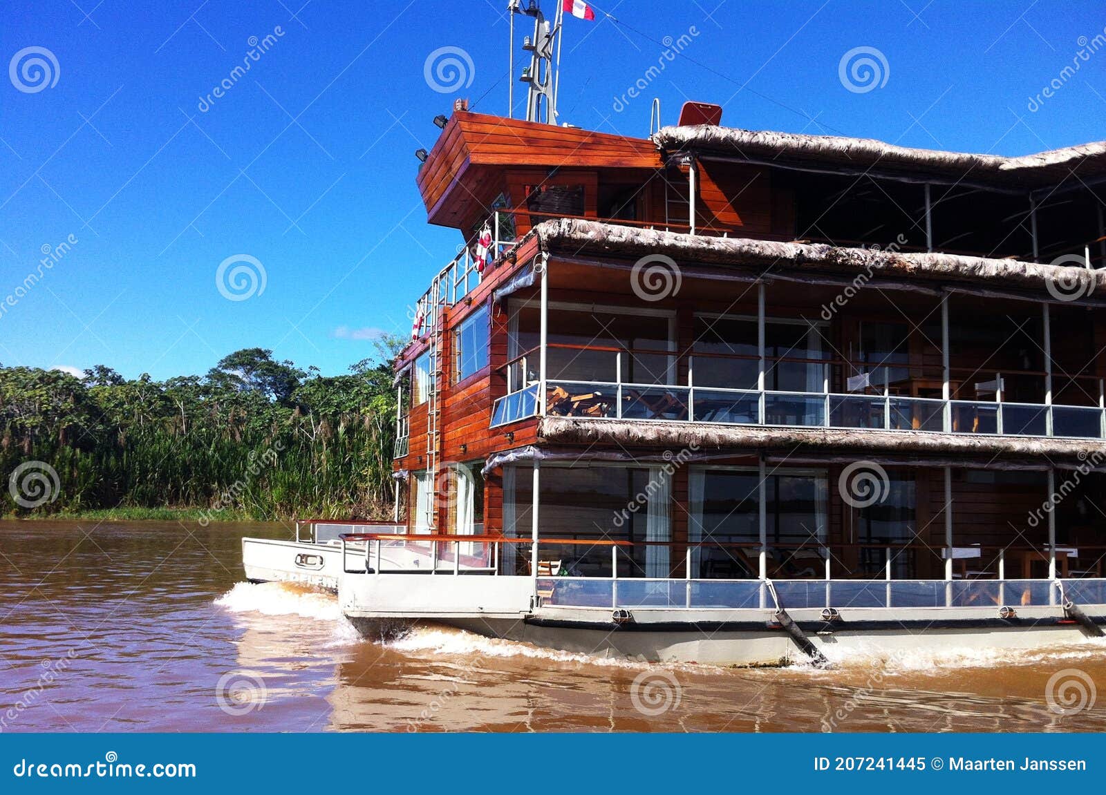 Amazon cruise editorial image. Image of cruise, tourism - 207241445