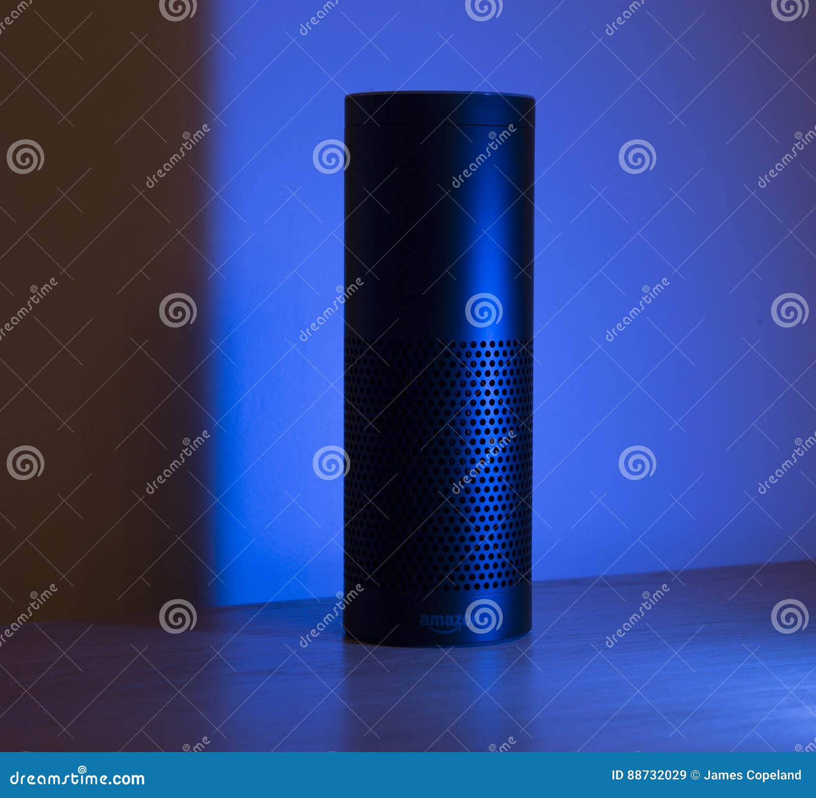 A Amazon Alexa Echo Spot, Known As Alexa, Is A Virtual Assistant ...