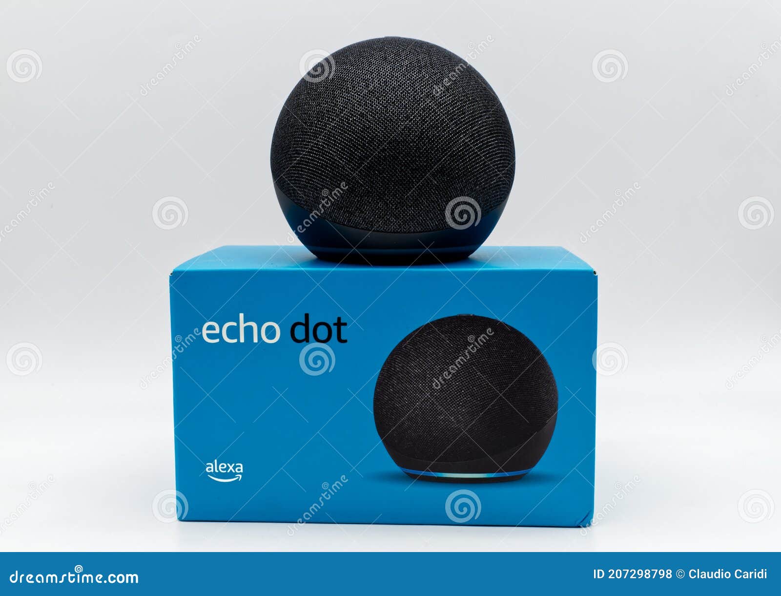 Amazon Echo Dot. Alexa, Virtual Assistant AI. Editorial Stock Photo ...