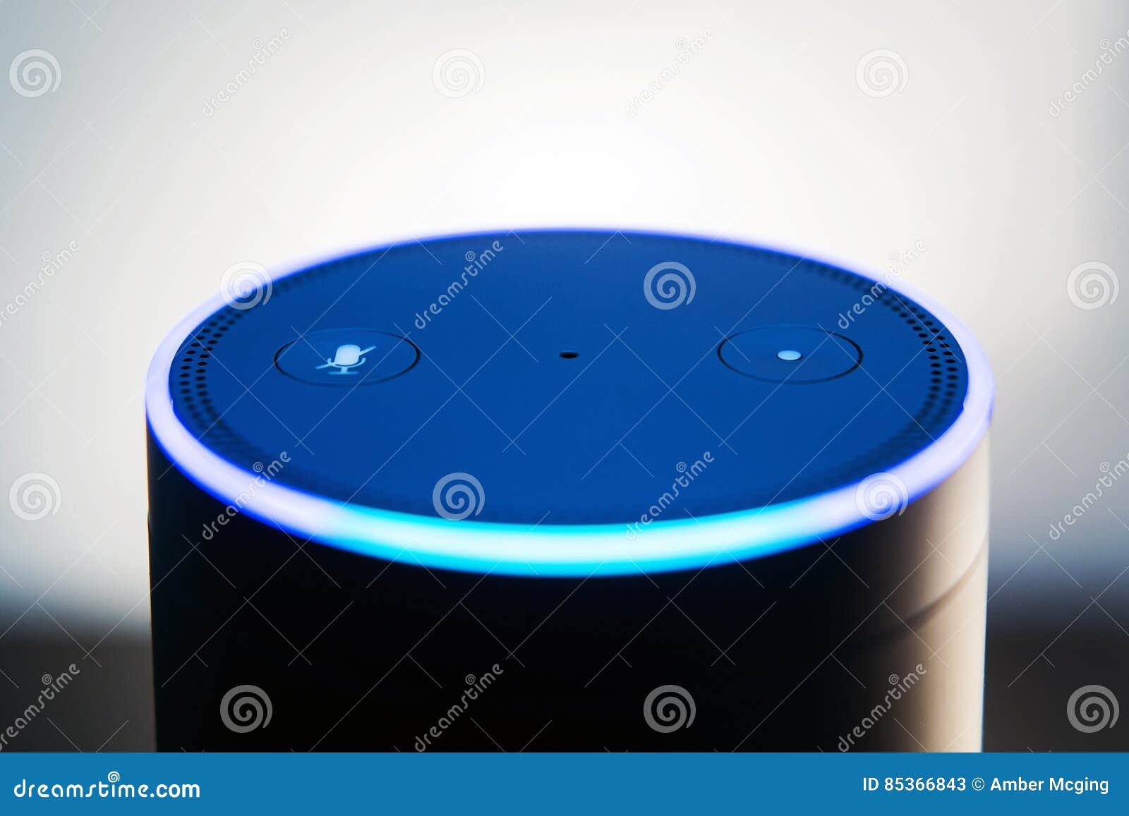Amazon Echo Voice Recognition Editorial Stock Photo - Image of ...
