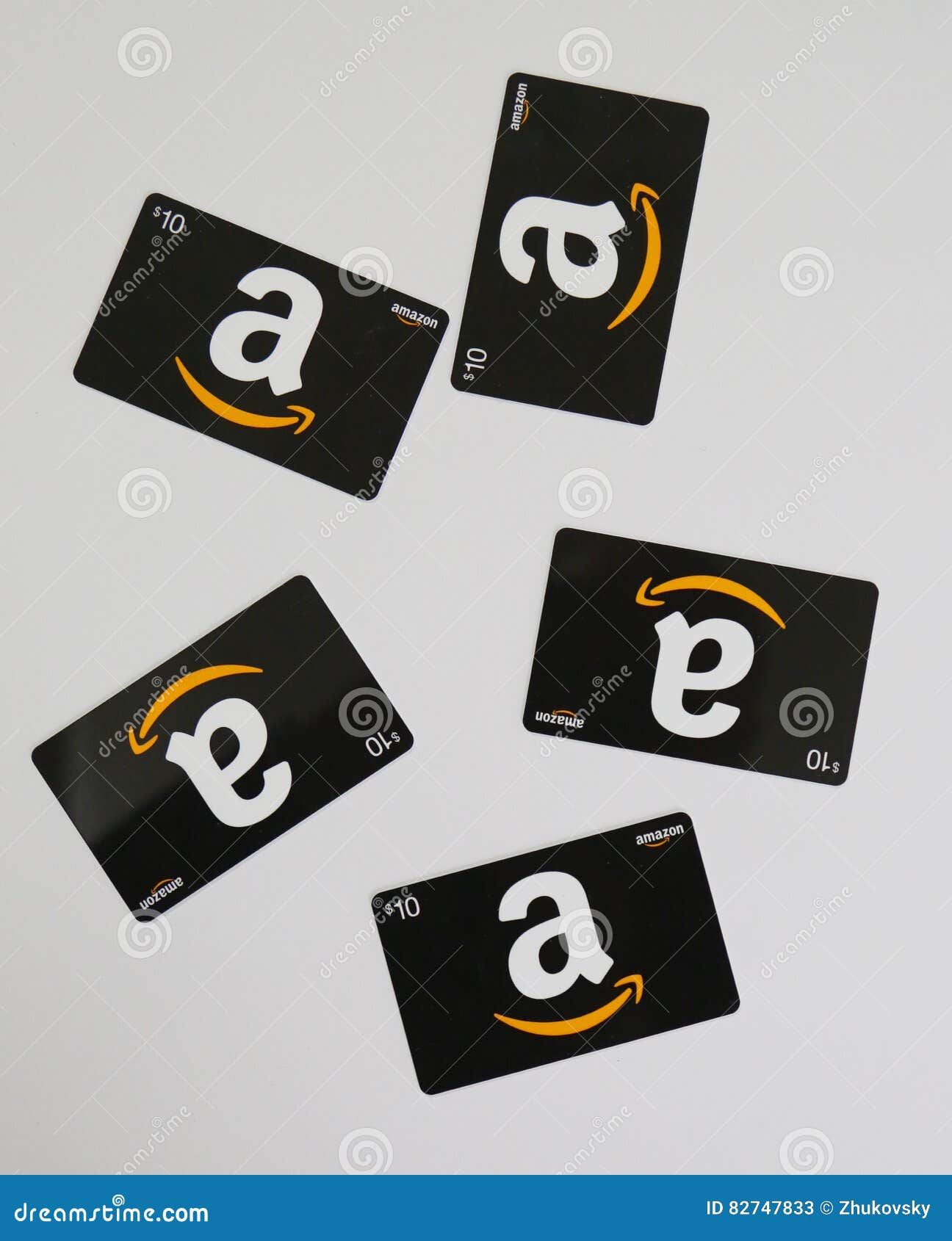 Amazon Gift Cards on Display Editorial Stock Photo - Image of debit ...