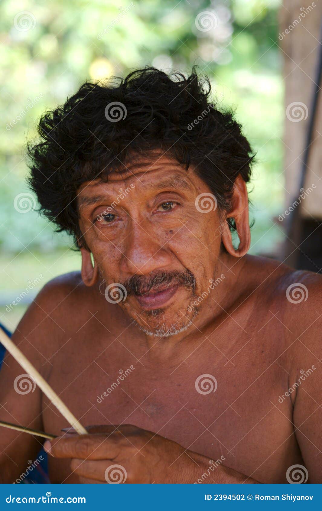 Amazon indian portrait stock photo. Image of color, rain - 2394502