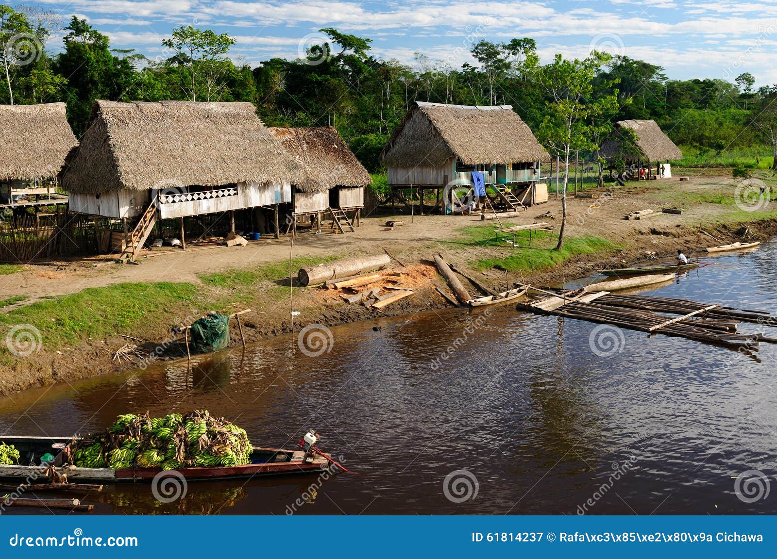 Amazon Indian Tribes in Peru Editorial Photography - Image of amazonic ...