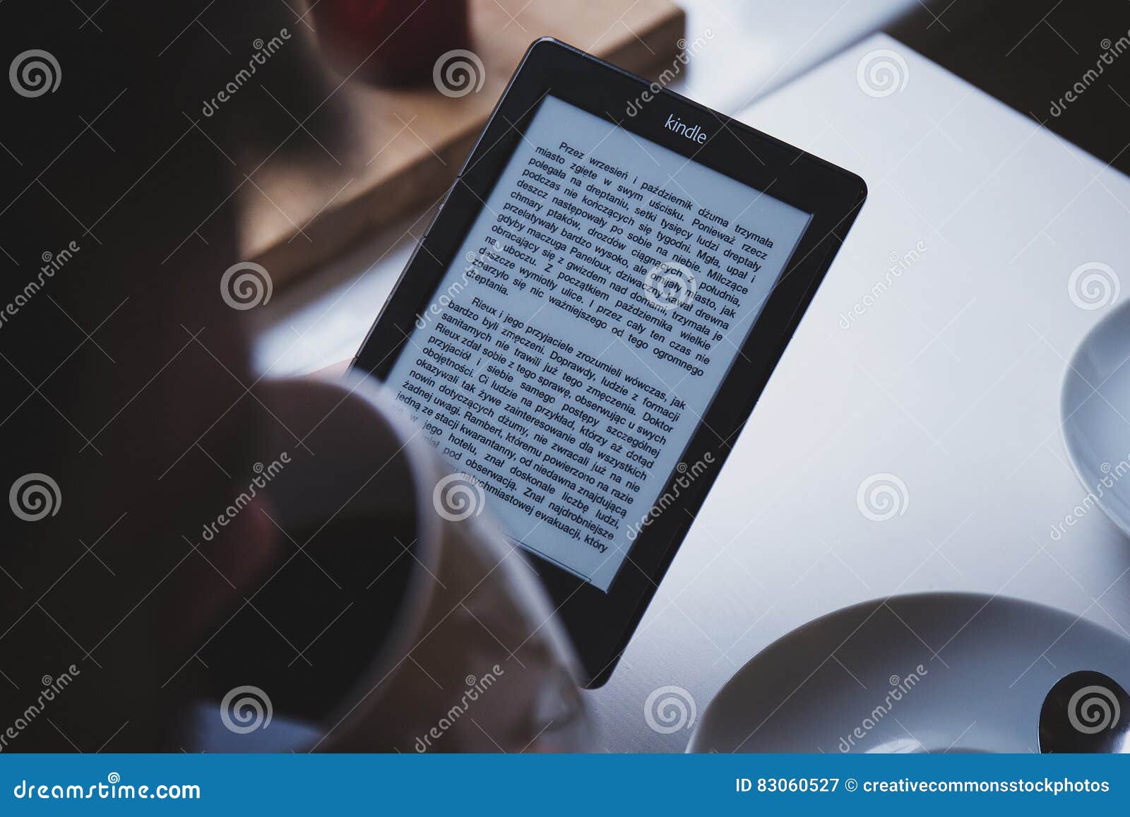 Amazon Kindle Reader Picture. Image: 83060527