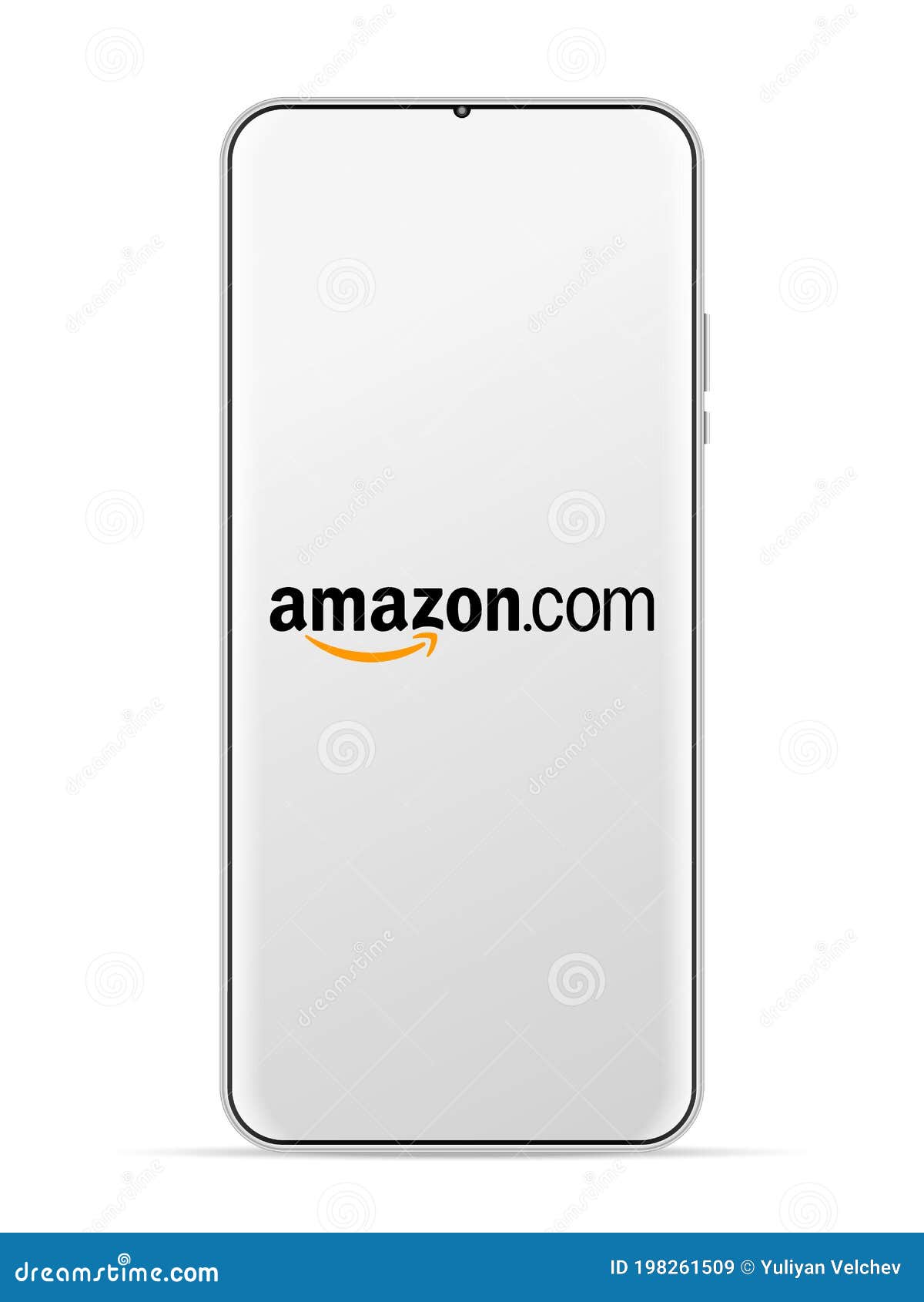 Amazon Logo Icon on Smartphone Screen Editorial Stock Image ...